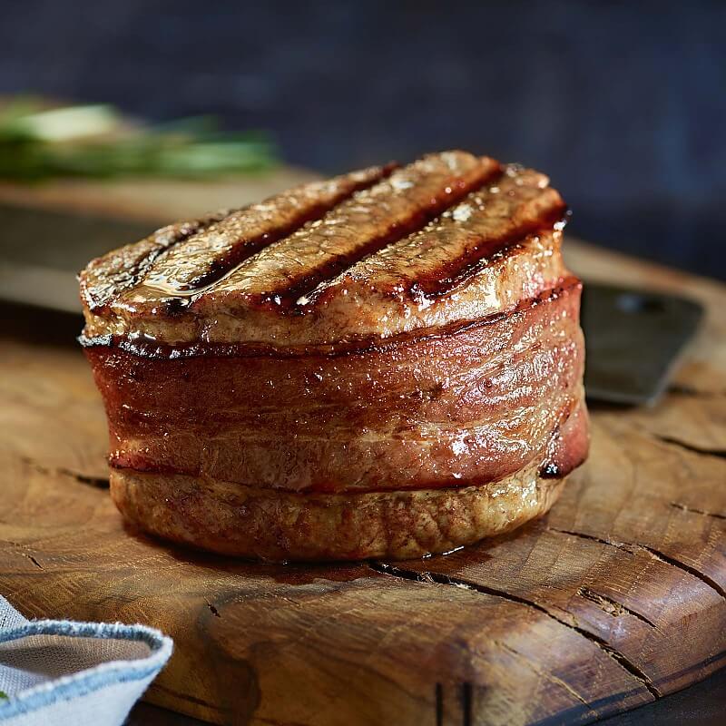 Bacon Wrapped Filet Mignon Steak : Kansas City Steaks Bacon Wrapped Filet Mignon Steak : Kansas City Steaks