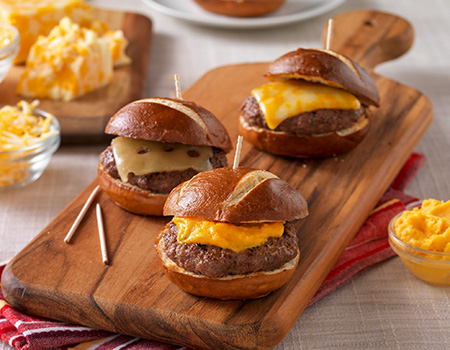 Cheesehead Sliders | Kansas City Steaks